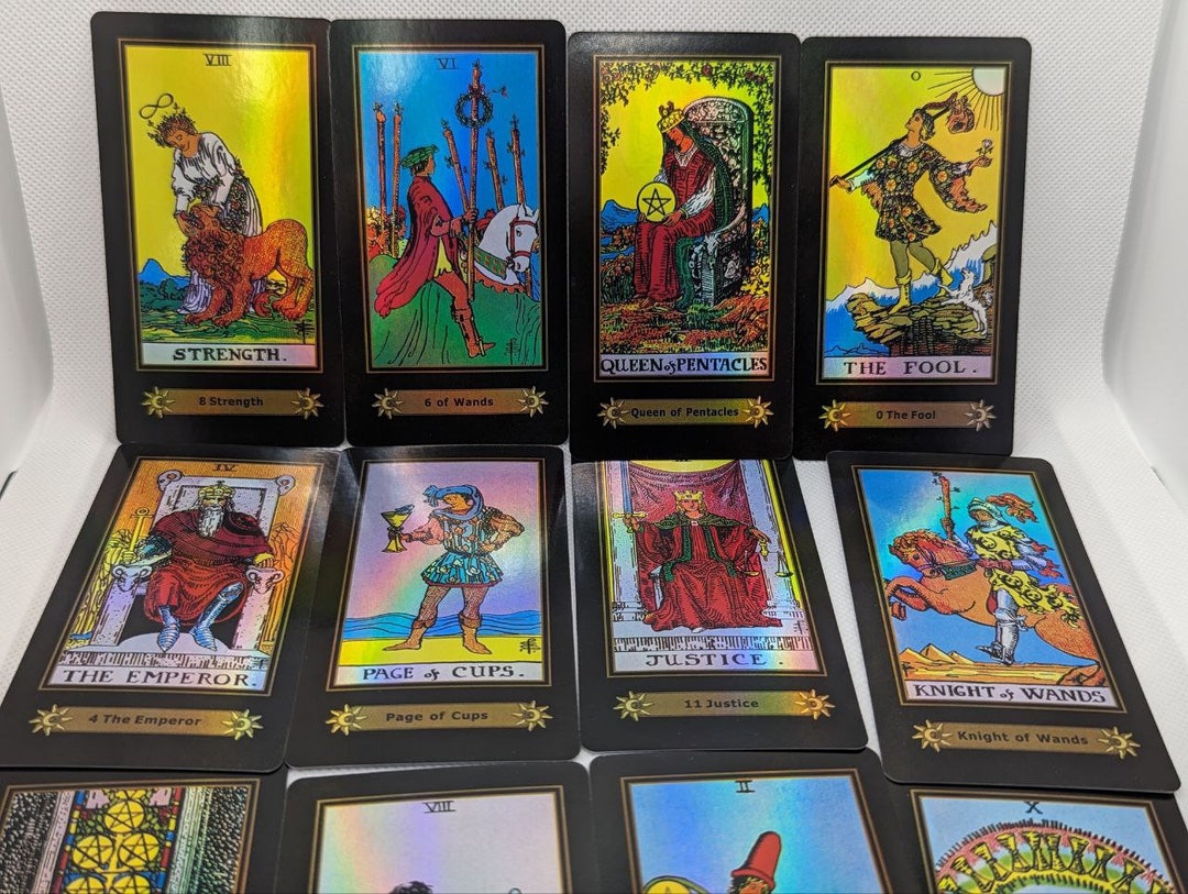 Classic Tarot Card Decks 78 Tarot Cards Unique Tarot Deck - Etsy