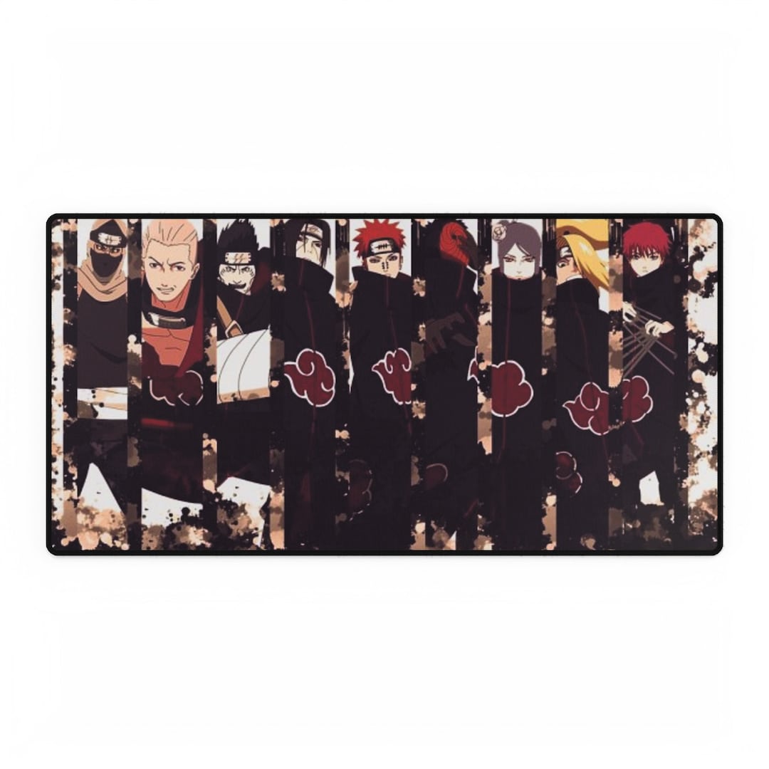 Large Anime Desk Mat Naruto Desk Mat Gaming Desk Mat, Long Desk Mats ...