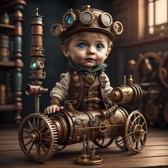 Steampunk Kids Bedroom