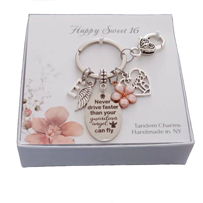 Sweet Sixteen Keychain - Etsy