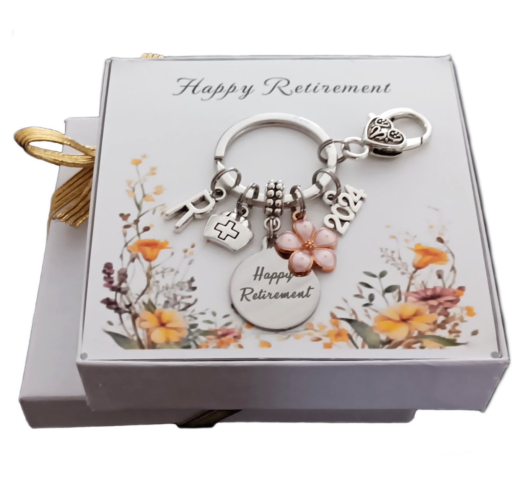 Nurse Retirement Keychain, Personalized Nurse Retirement Gift, 2024 ...