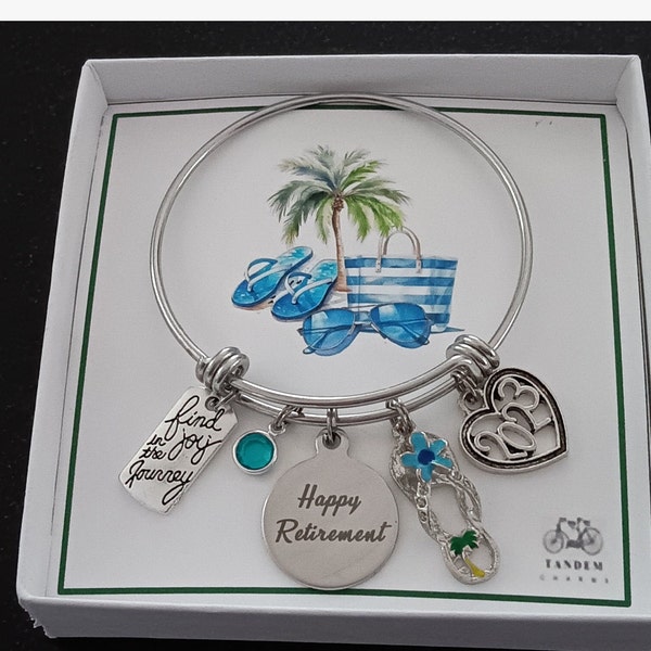 Retirement Bracelet - Etsy