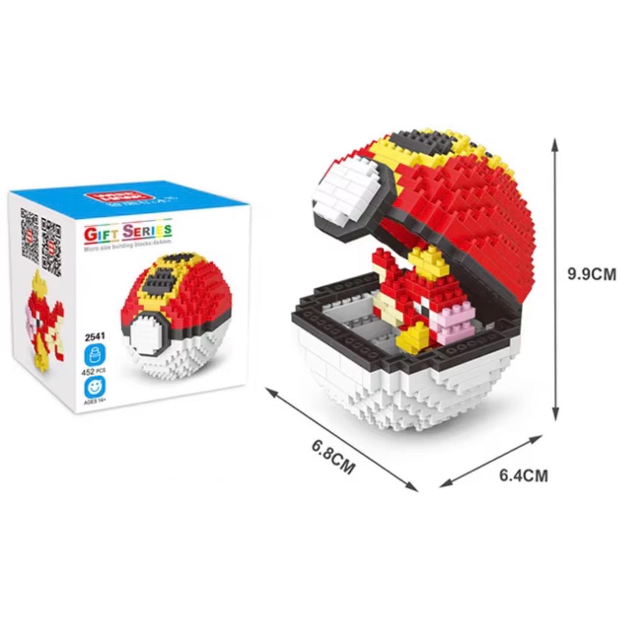 Pokémon Pokéball Building Blocks - Etsy