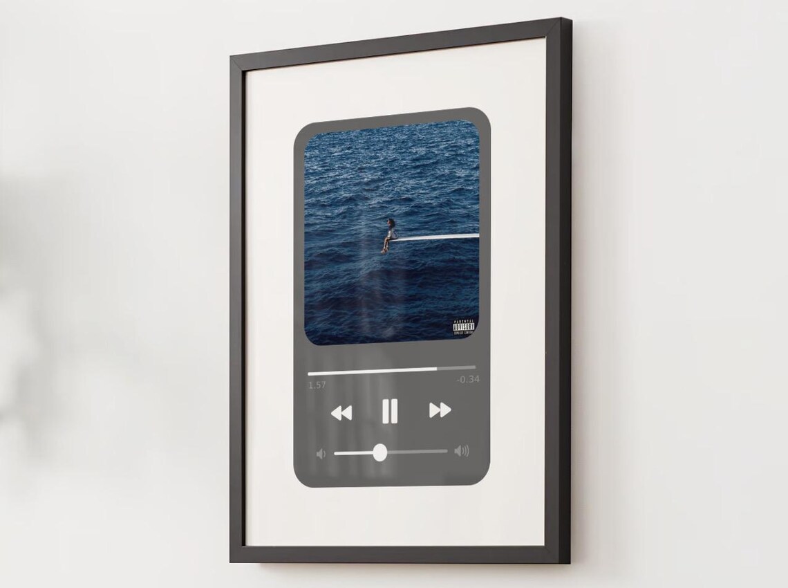 SZA Apple Music Song Cover Poster | Spotify and Apple Music Album Art ...