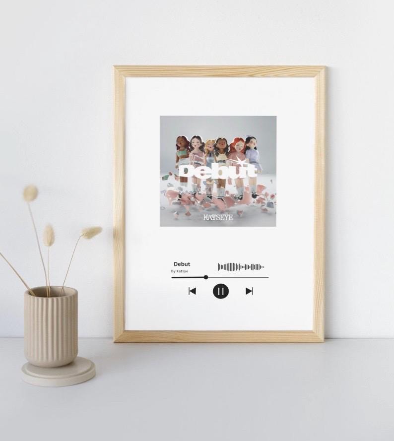 KATSEYE Debut Music Poster: Soft is Strong (digital Print) - Etsy