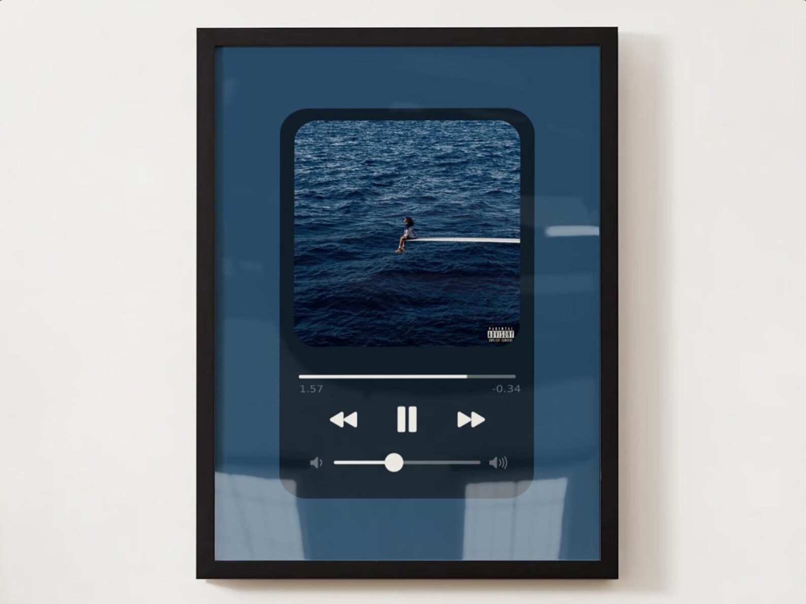 SZA Apple Music Song Cover Poster | Spotify and Apple Music Album Art ...