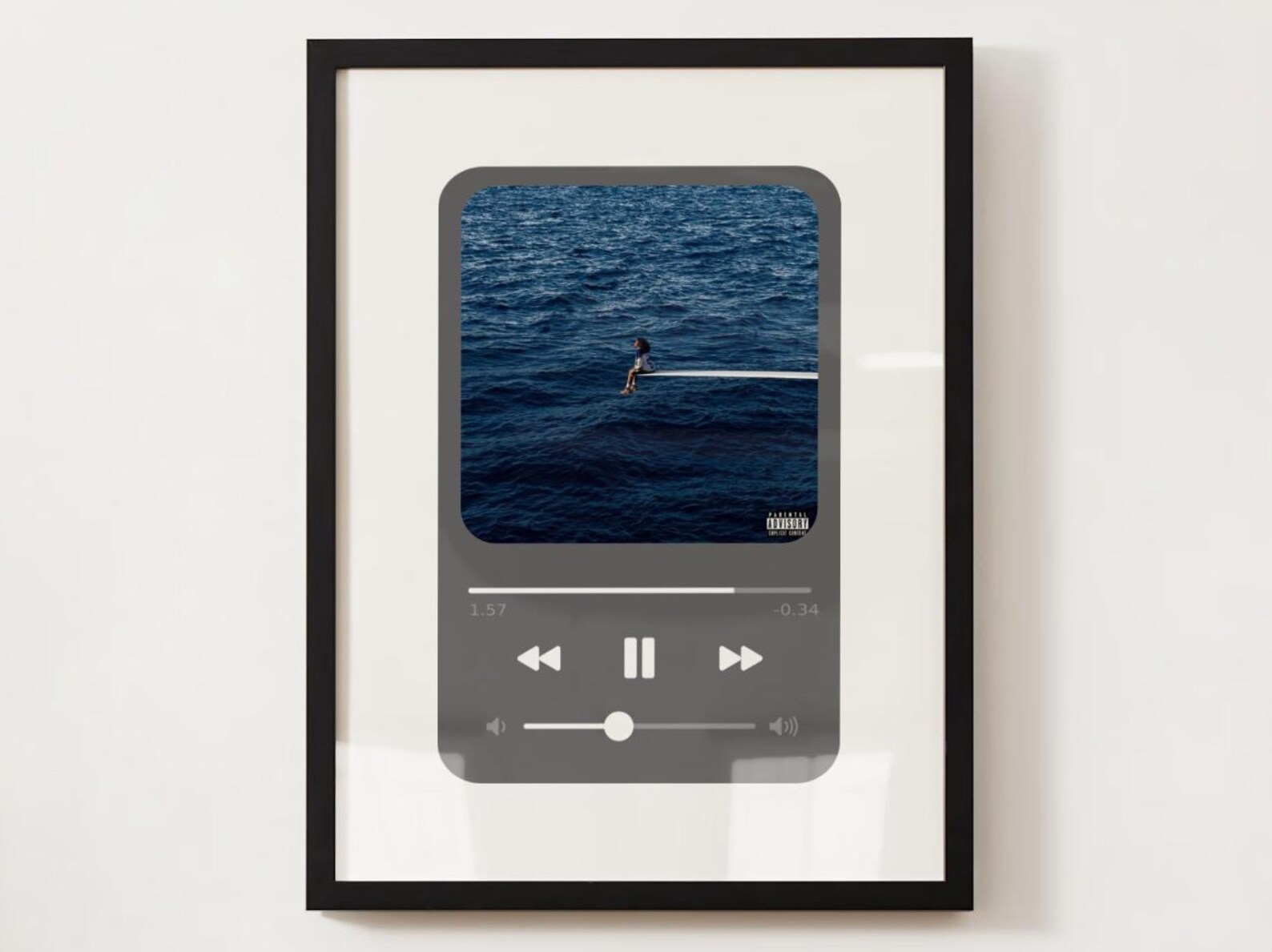 SZA Apple Music Song Cover Poster | Spotify and Apple Music Album Art ...