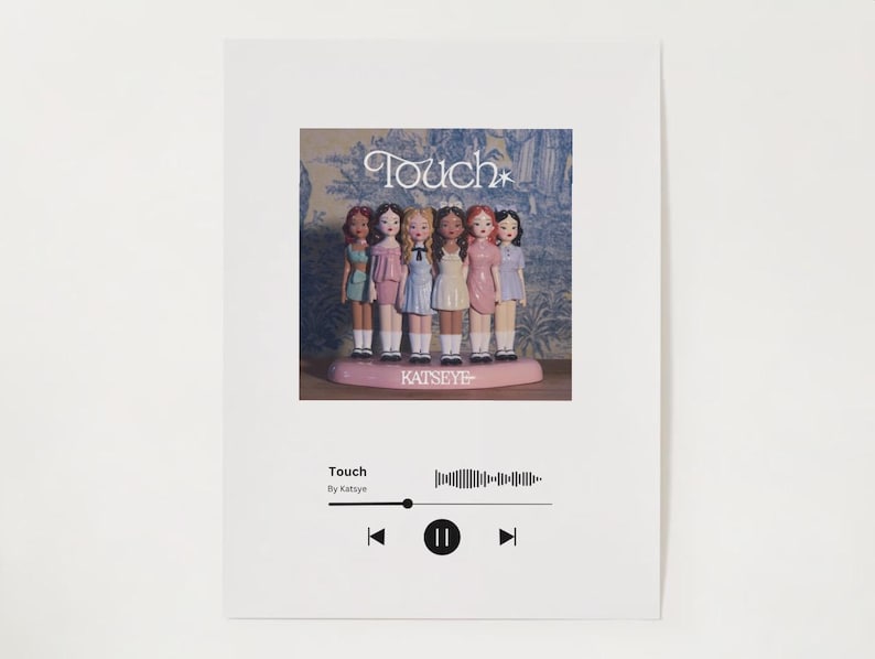 KATSYE Poster, Touch Music Poster, Katseye Soft is Strong, Katseye ...