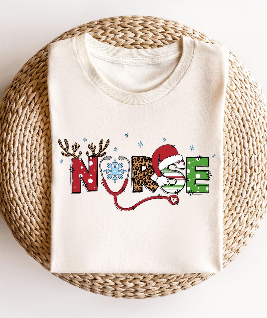 Christmas Nurse Shirt, Nurse Christmas Gift, Nurse Christmas Shirt ...