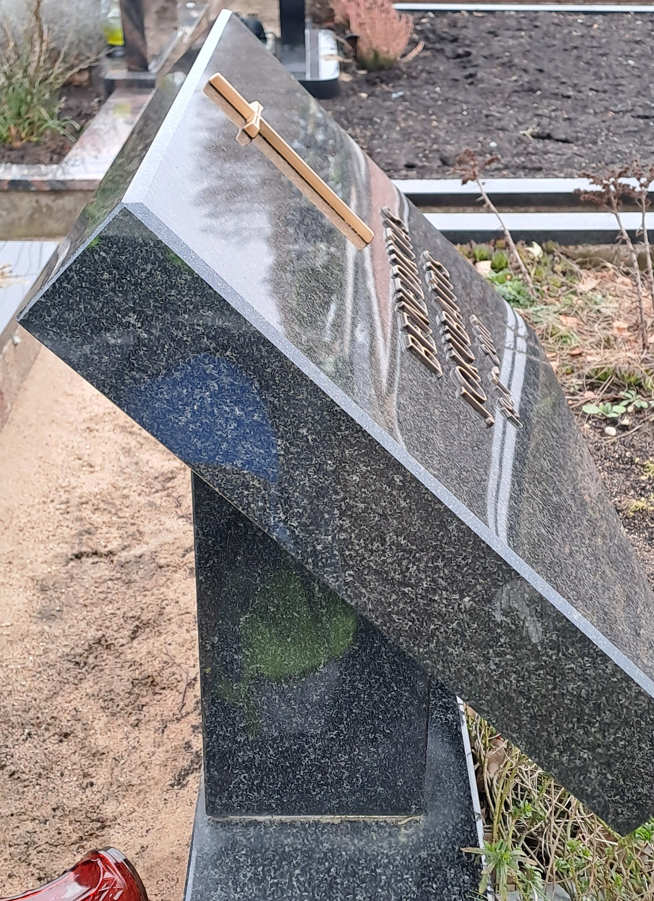 Headstone. Tombstone. Granite Memorial. Monument. Grabstein. Lápida ...