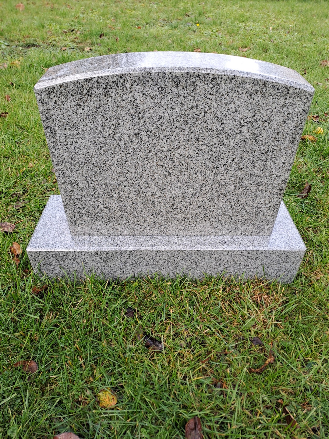 Granite Headstone. Gravestone. Granite Monument. Grabstein. Lápida ...