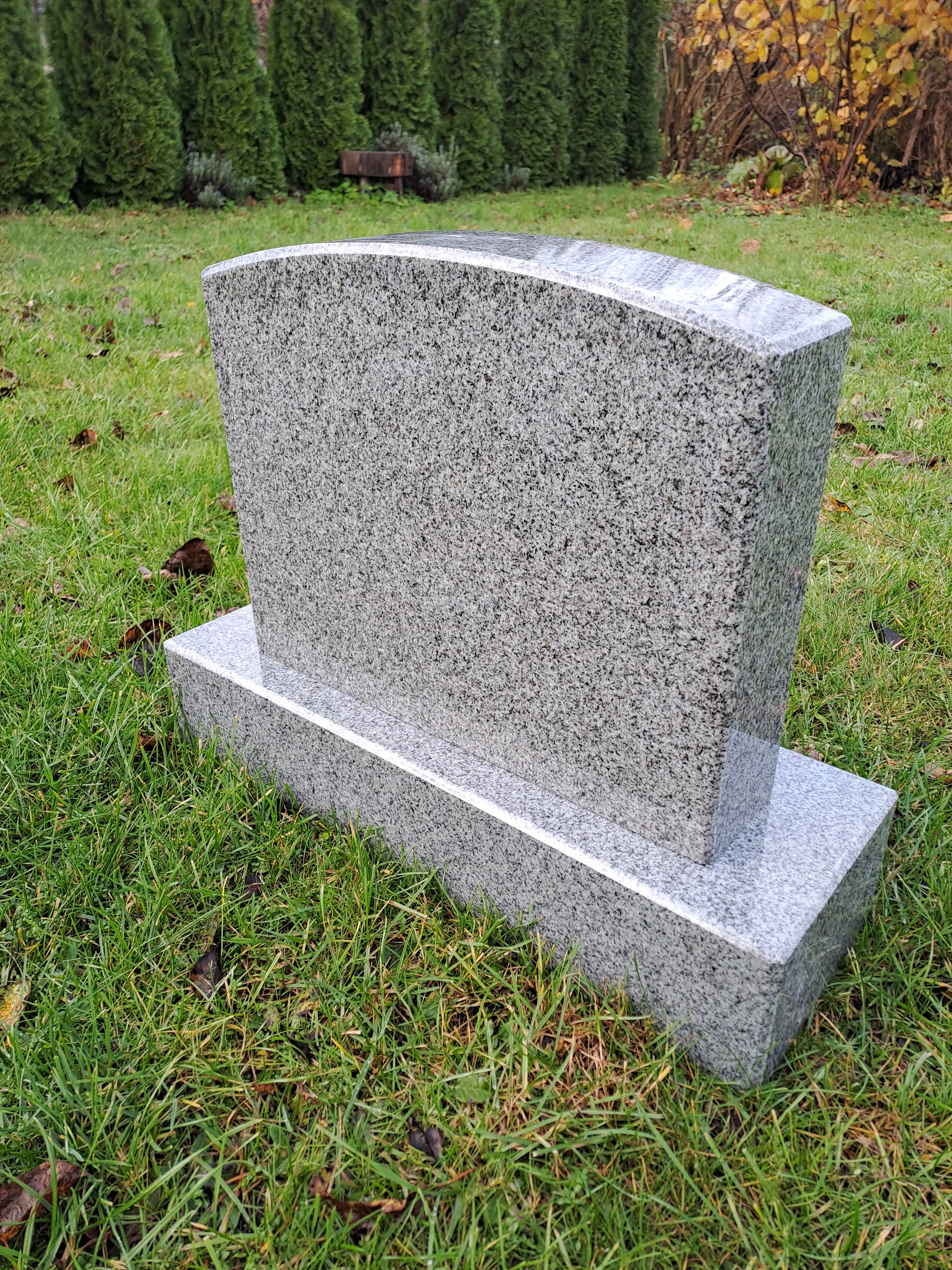 Granite Headstone. Gravestone. Granite Monument. Grabstein. Lápida ...