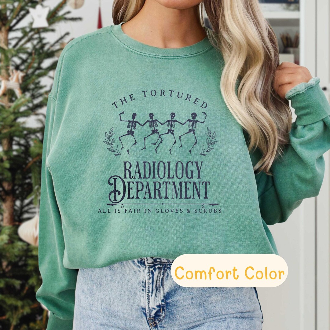 Radiology Sweatshirt Rad Tech Crewneck Radiology Department Shirt ...