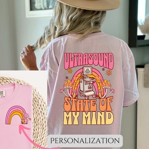 Ultrasound Tech Shirt Sonographer Tshirt Sonography Student Sonographer ...