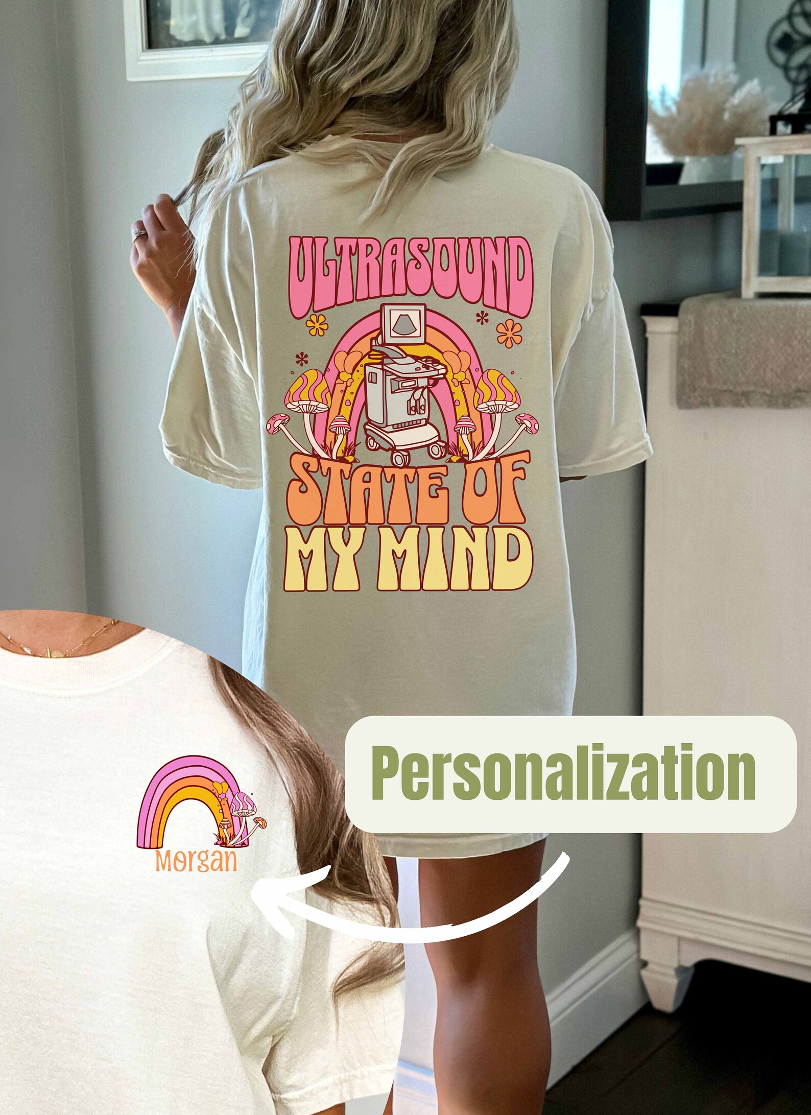 Ultrasound Tech Shirt Sonographer Tshirt Sonography Student Sonographer ...