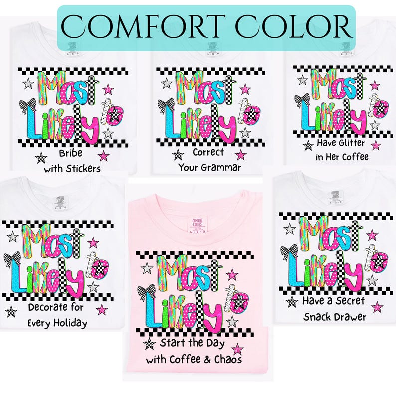 Comfort Colors Teacher Team Shirt: Funny Back to School Gift - Etsy