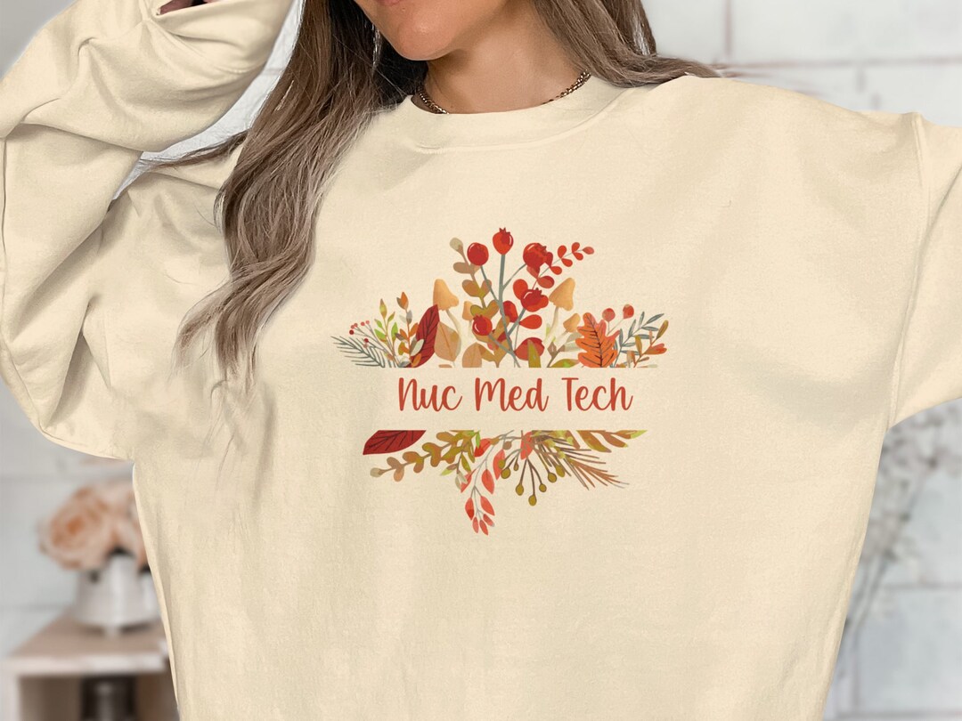 Nuc Med Tech Sweatshirt Retro Nuc Med Tech Shirt Boho Nuc - Etsy