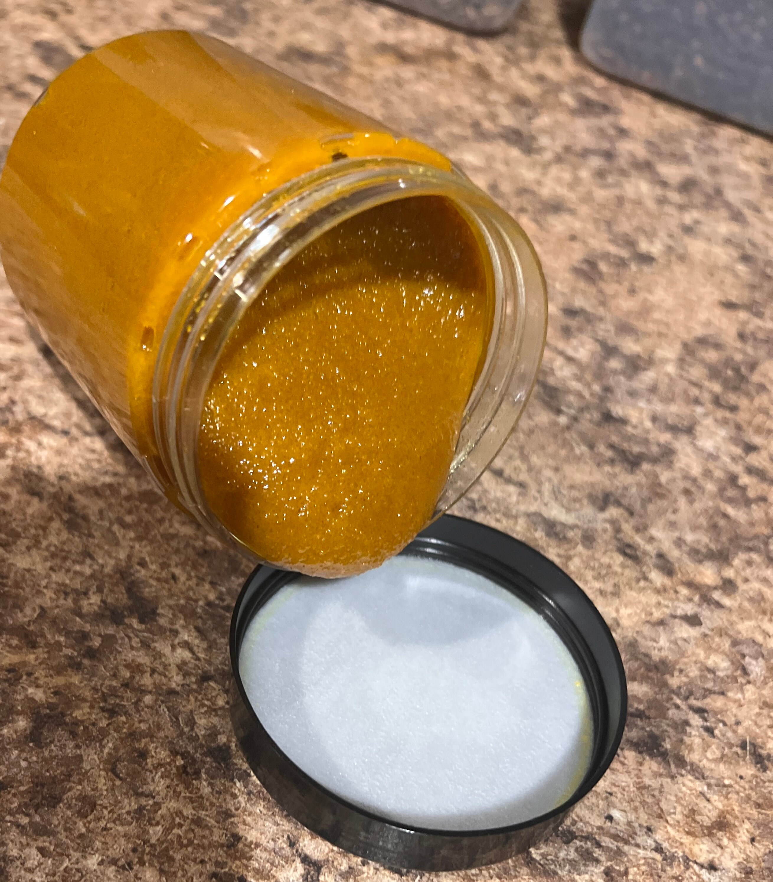 Organic Turmeric and Honey Face & Body Scrub, Raw Organic Honey and Turmeric, Exfoliating Scrub ...