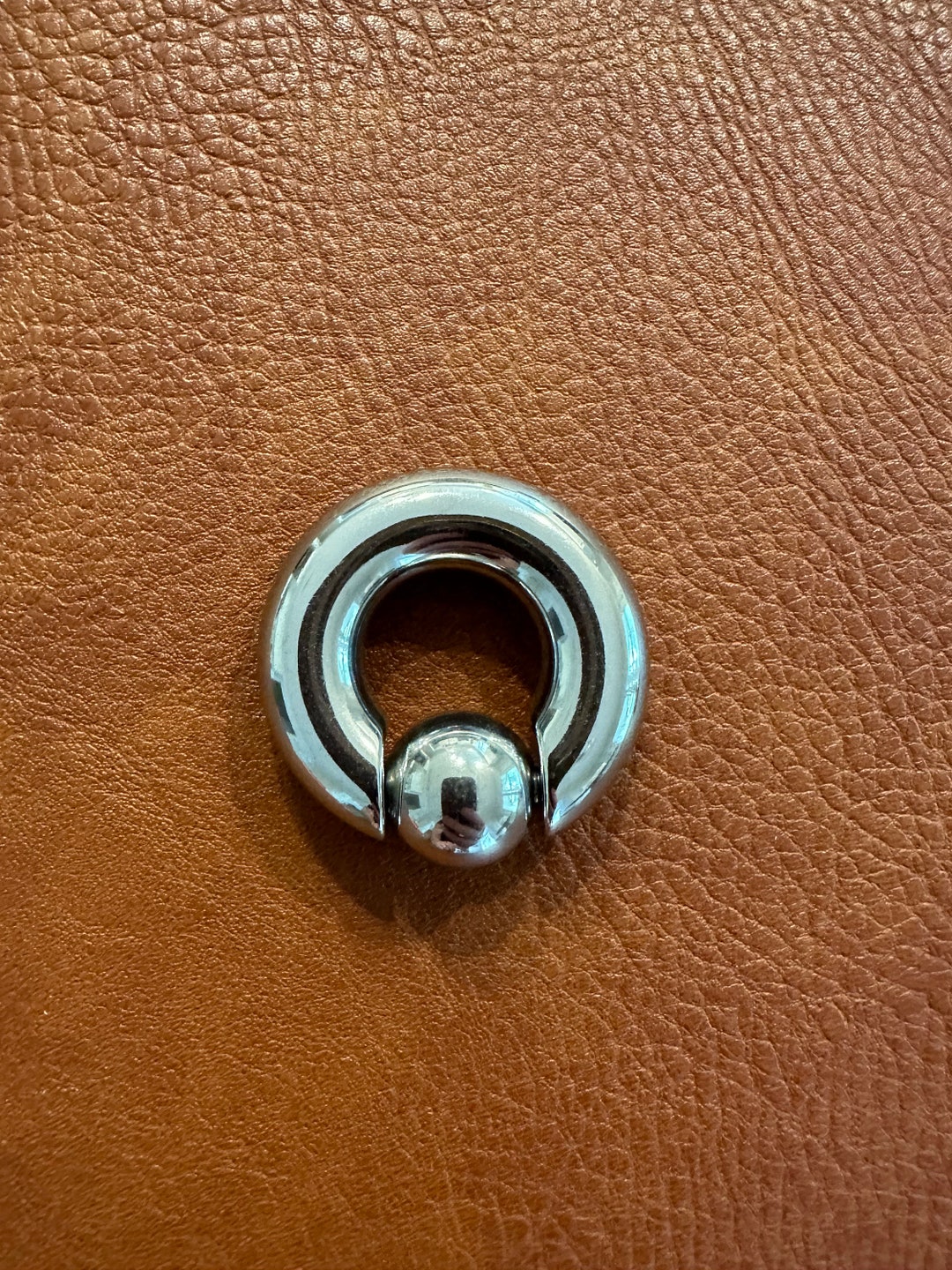 00g Prince Albert Captive Bead Ring - Spring Action - Large Gauge ...