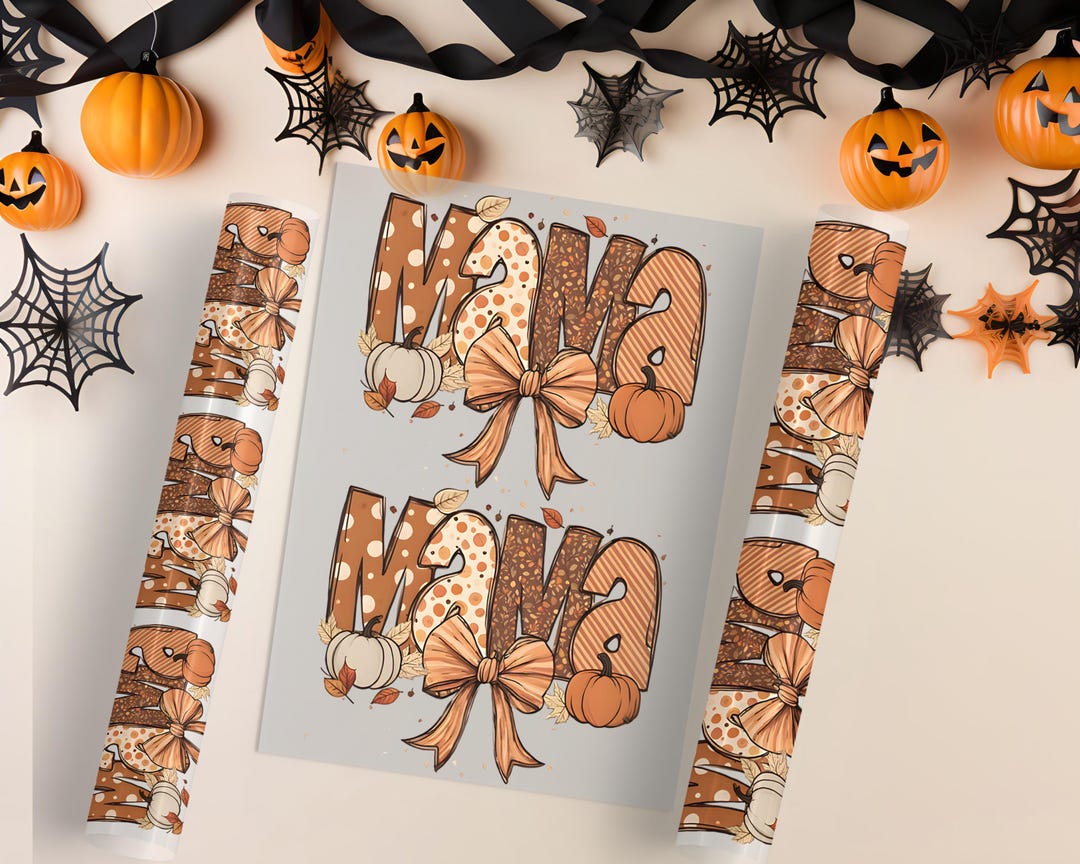 Fall Mama Dtf, Fall Mama Coquette Pumpkin, Fall Vibes Dtf Gang Sheet ...