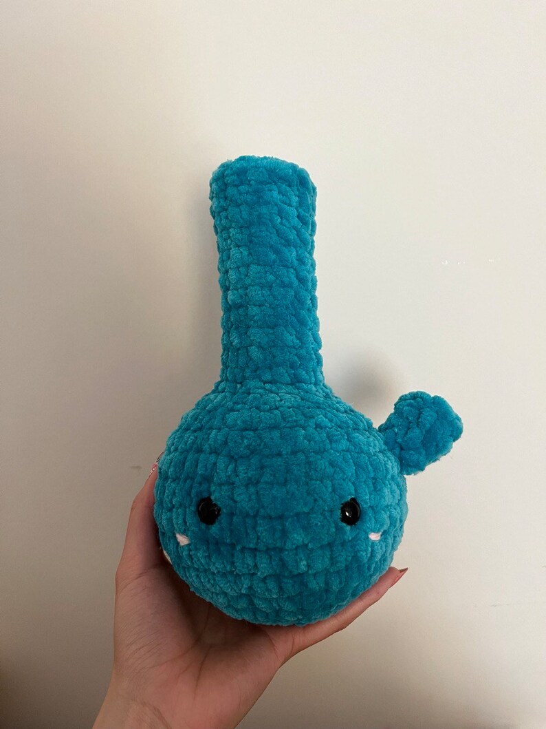 Cute Handmade Crochet Bongs Water Pipes Plush Yarn Soft Toy Plushie 420 ...