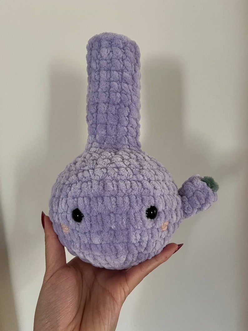Cute Handmade Crochet Bongs Water Pipes Plush Yarn Soft Toy Plushie 420 ...