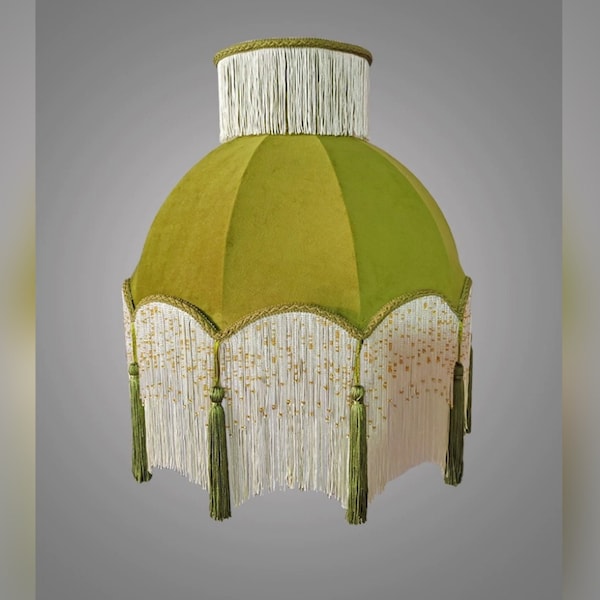 Fringed Lampshade - Etsy UK