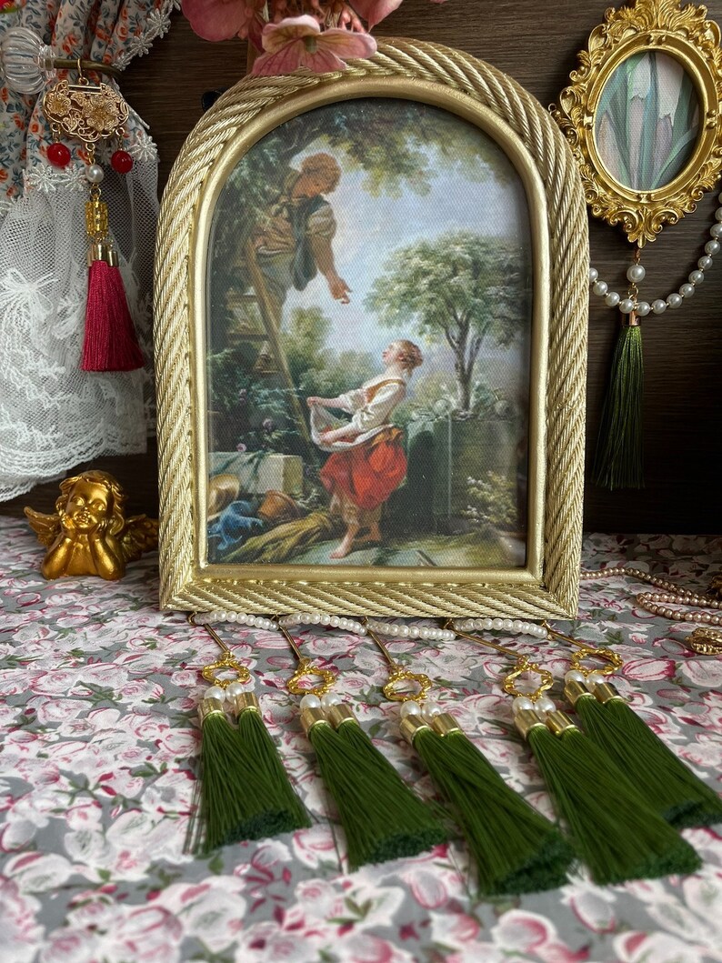 Shabby Chic-painting-victorian-french Country Style-vintage Paris Style ...