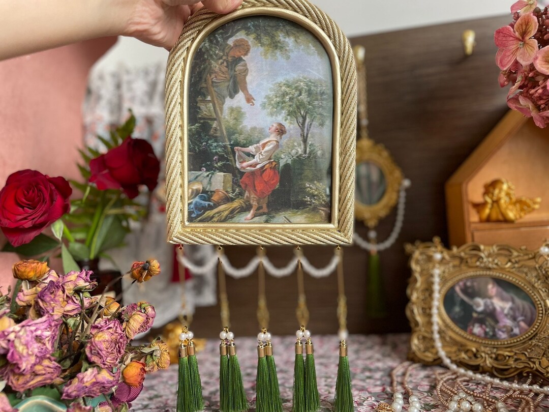 Shabby Chic-painting-victorian-french Country Style-vintage Paris Style ...