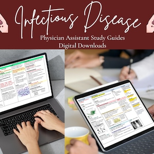 Comprehensive PA School Study Guide Bundle | Instant Download | 445 ...