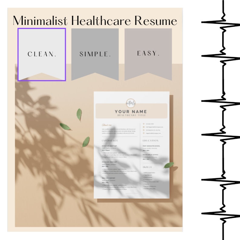 Modern and Dynamic Advanced Practice Provider Resume Template ...