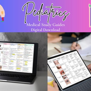 Comprehensive Pediatric Study Guides for Medical, PA, Nursing & NP ...