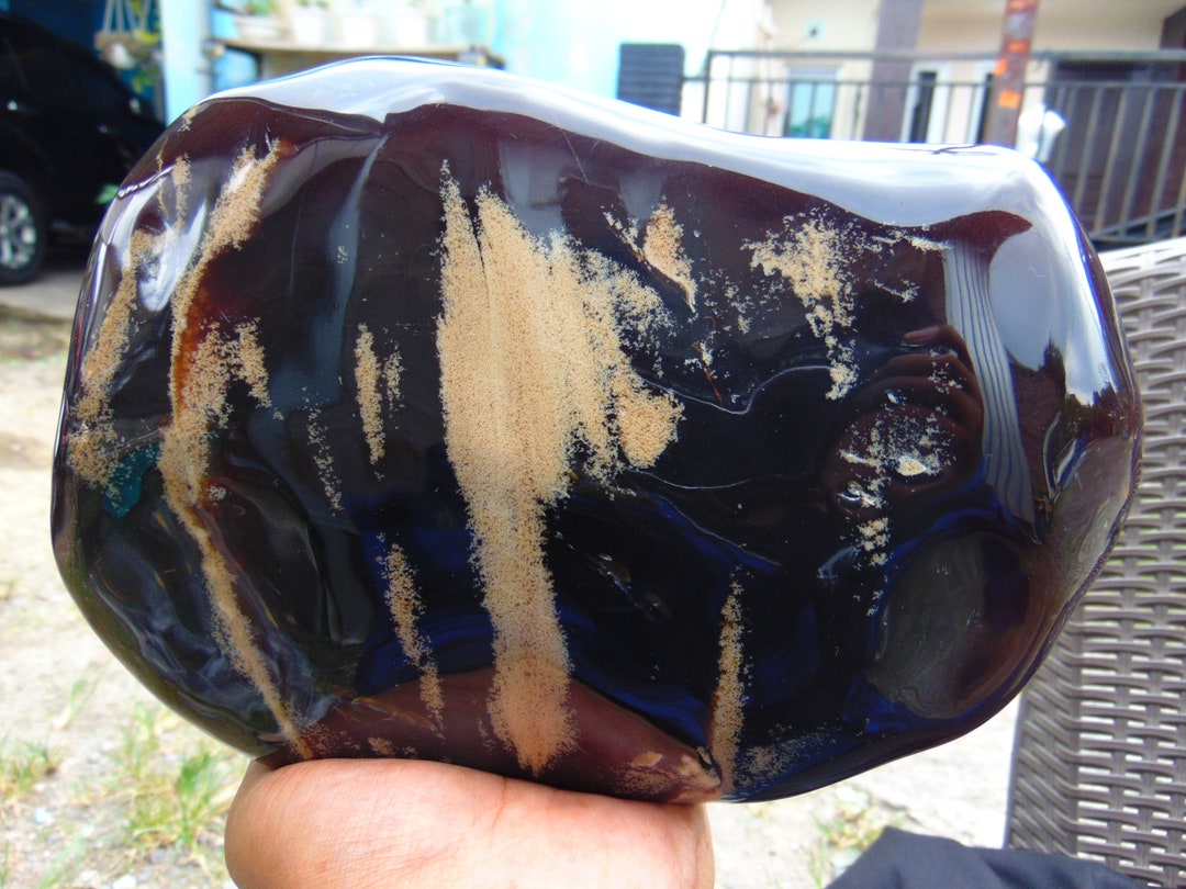 1559 Gr Full Polished 209x149x73 Mm Indonesia Dark Red Amber - Etsy