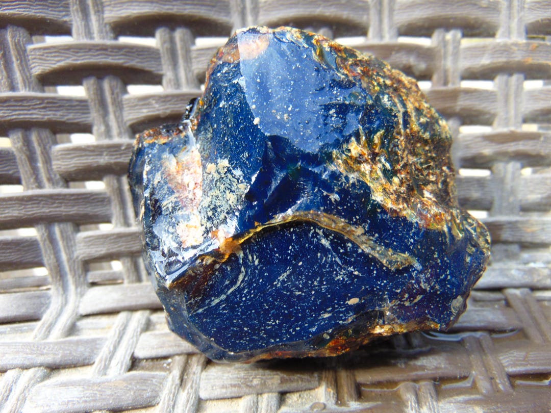 84 Gram Rough Raw Indonesia Sumatra Blue Amber for Healing RB268 - Etsy