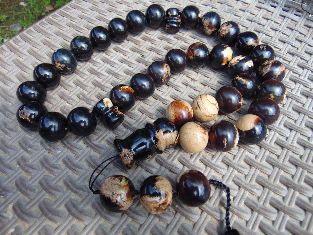 391 Gram Tasbih Rosary 36 Indonesian Amber for Healing 26 Mm No.10 - Etsy
