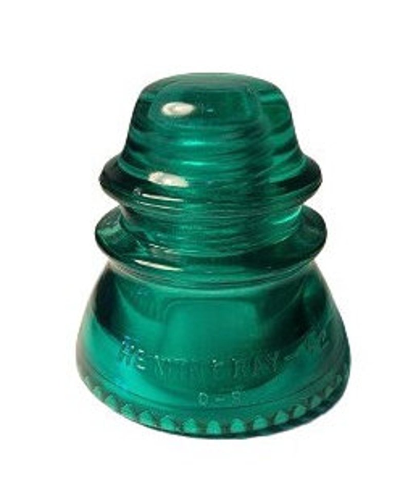 Hemingray42 Vintage Glass Insulator Decorative Railroad Glass Electric ...