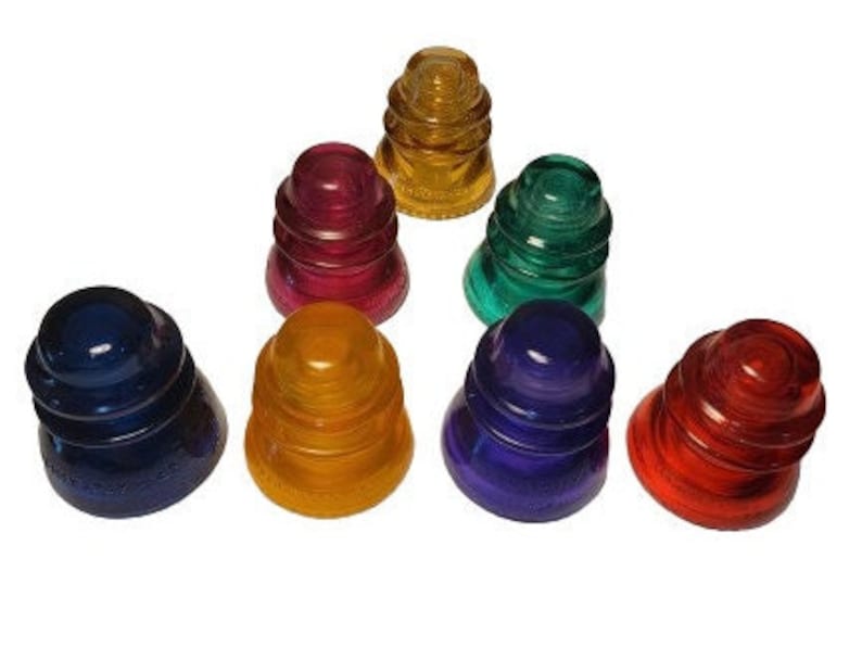 Hemingray42 | Vintage Glass Insulator | Decorative Railroad Glass ...