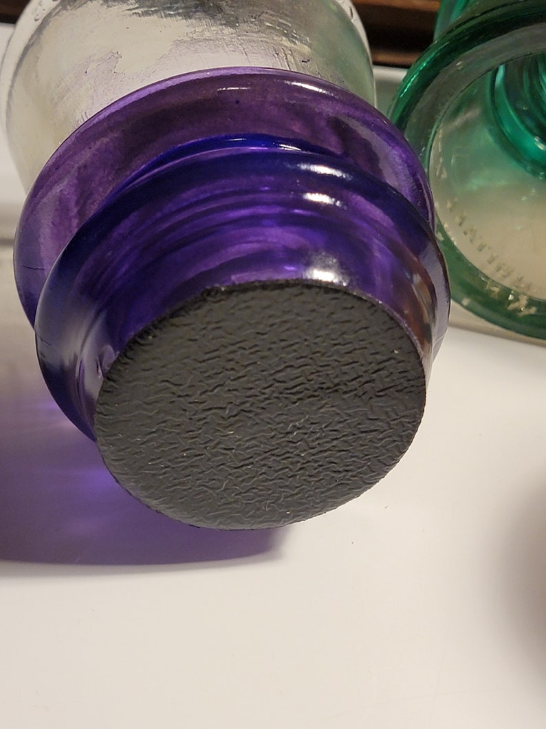 Vintage Authentic Railroad Glass Insulator 4 Oz Shot Glass Antique Bar ...