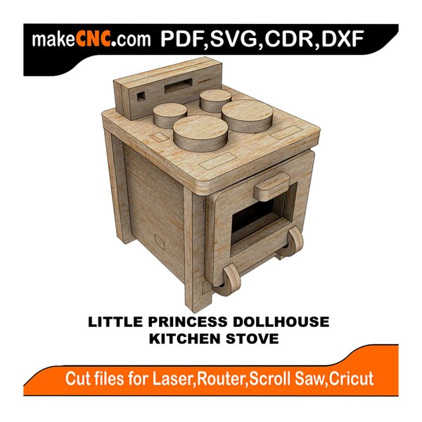 Dollhouse Stove Svg - Etsy