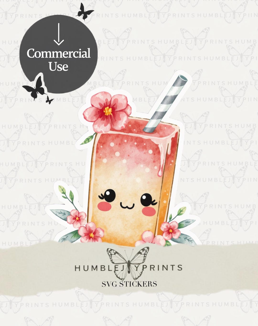 COMMERCIAL USE SVG Sticker | Instant Download Png Printable ...