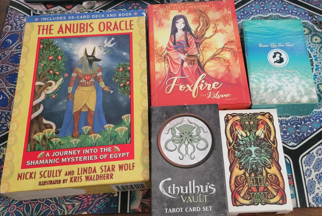 Cartomancy - Tarot, Oracle Divination - Etsy