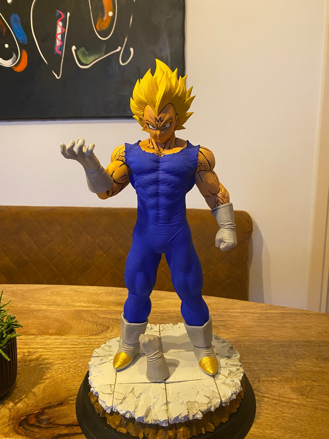 Majin Vegeta Sculpture - Etsy