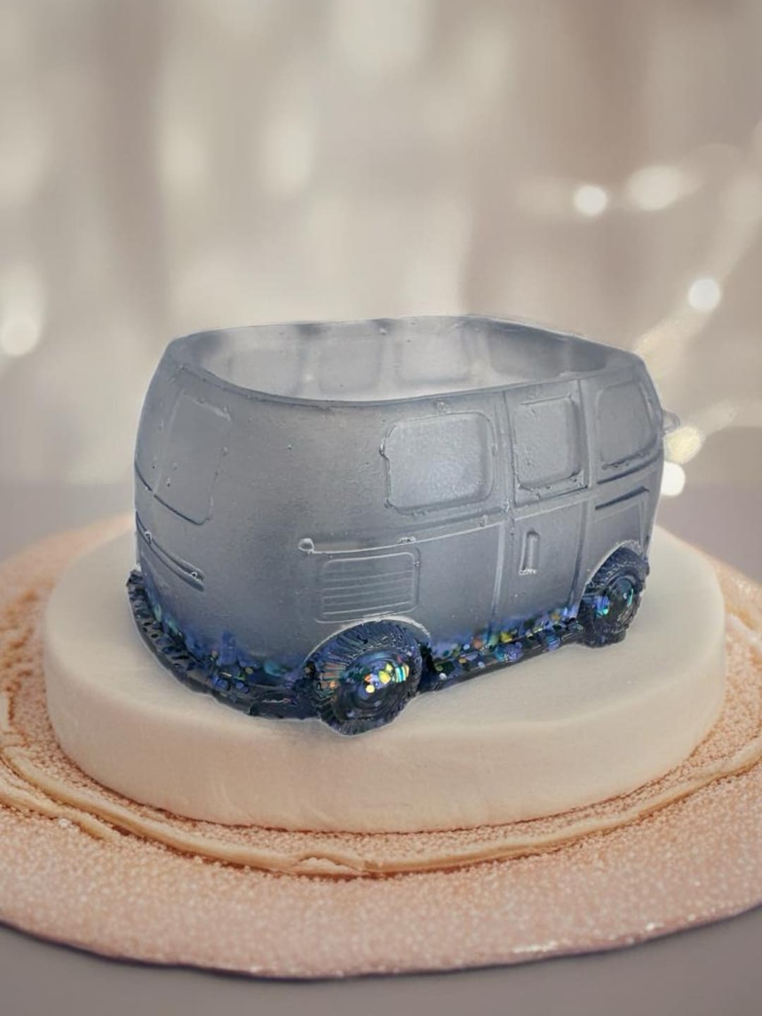 Holographic VW Bus Planter, Vw Design, Vw Bus Ornament, Volkswagen Bus ...