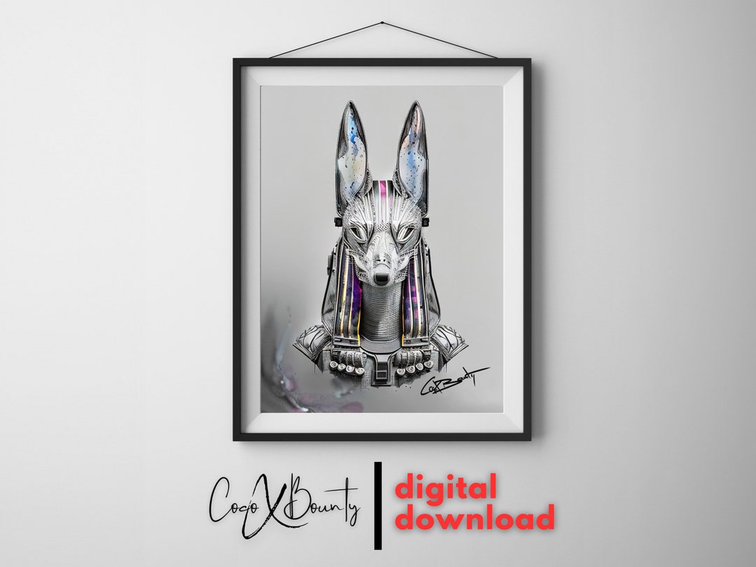 Anubis Collection II Printable Wallart Digital Download - Etsy