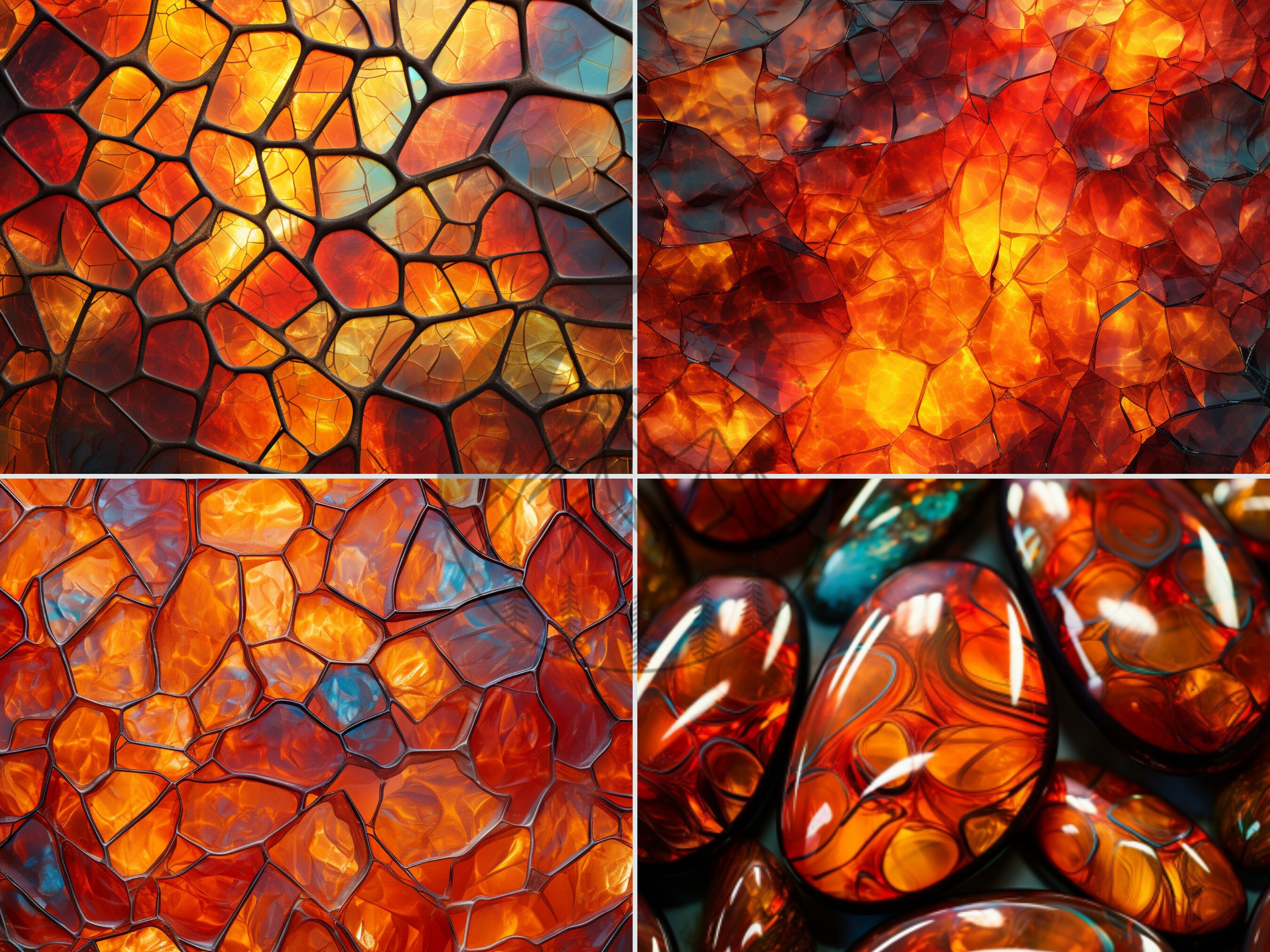 Firestone Gem Digital Paper | Agate Stone | Crystals Gemstones ...