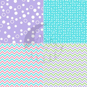 Easter Digital Paper | Easter Scrapbook Pages | Easter Clipart | Bunny ...