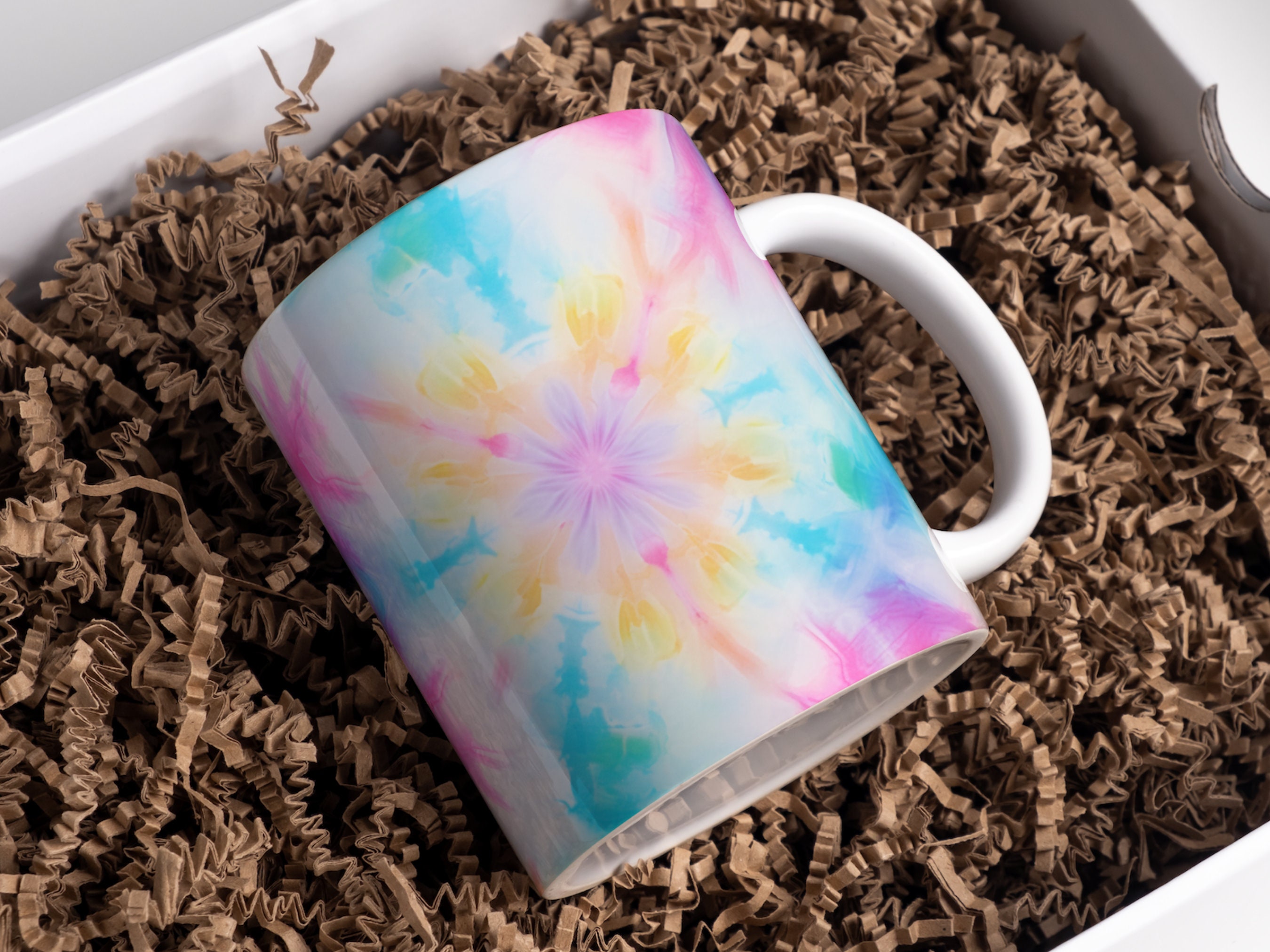 Pastel Tie Dye Digital Paper Pack Commercial Use Pastel Digital Paper ...