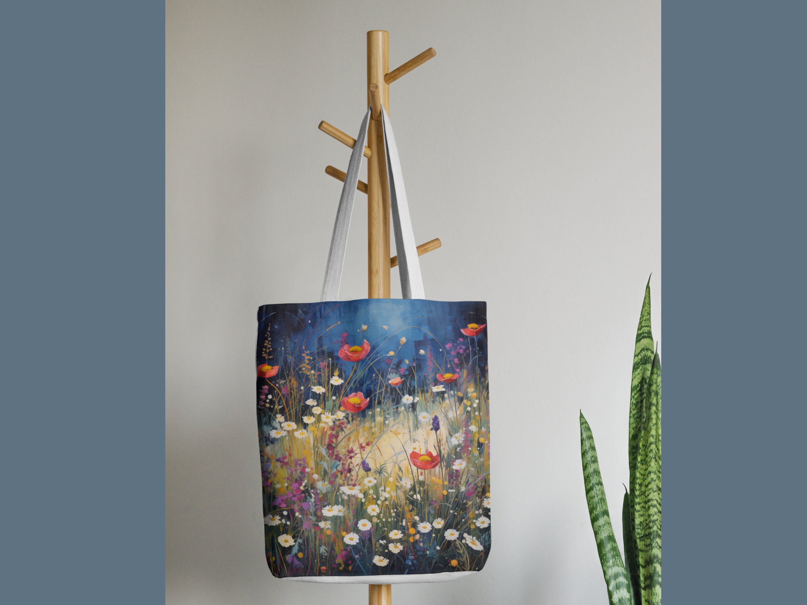 Wildflower Field Digital Background | Commercial Use | Floral Digital ...