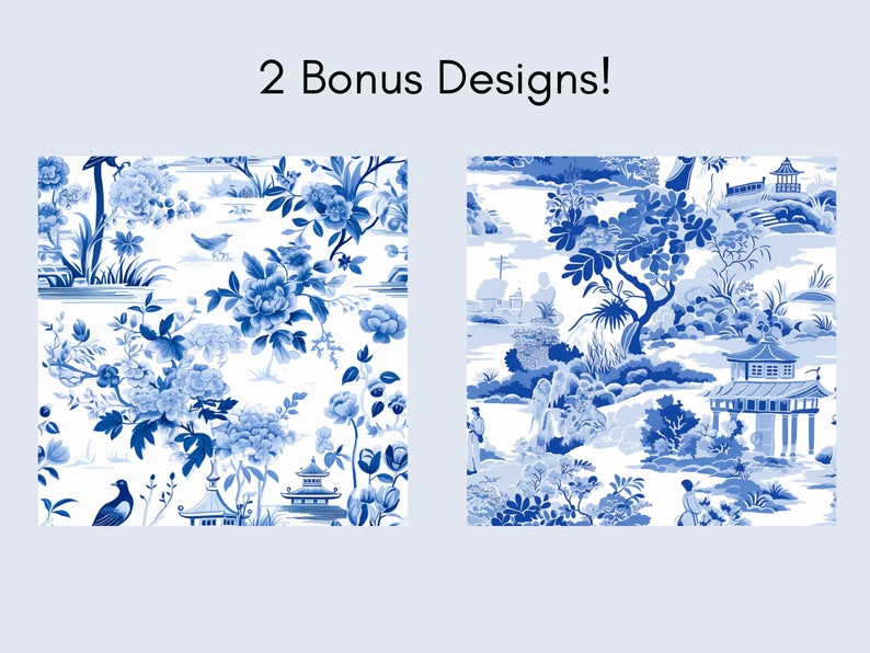 Chinoiserie Digital Paper | Commercial Use | Asian Art | Asian Pattern ...