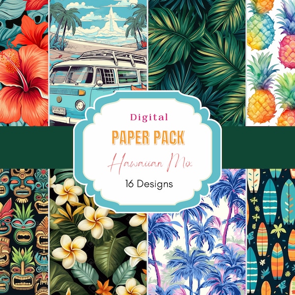 Hawaiian Paper - Etsy